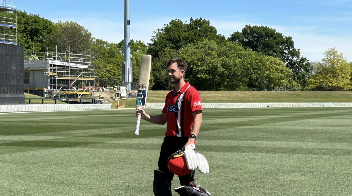 Canterbury Opener Chad Bowes makes white-ball cricket history